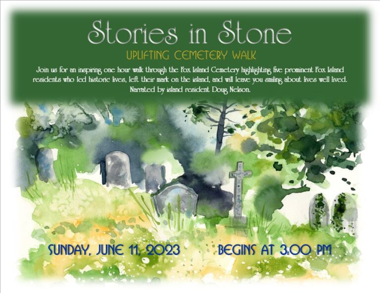 Cemetery Walk – Fox Island Historical Society